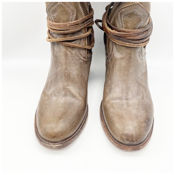 Freebird by Steven | Shoes | Freebird Coal Brown Lace Up Boots Size 65 | Poshmark